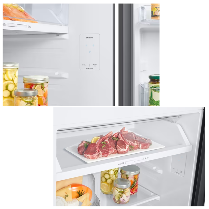 Bespoke Top Mount Freezer Refrigerator with Optimal Fresh 427L ...