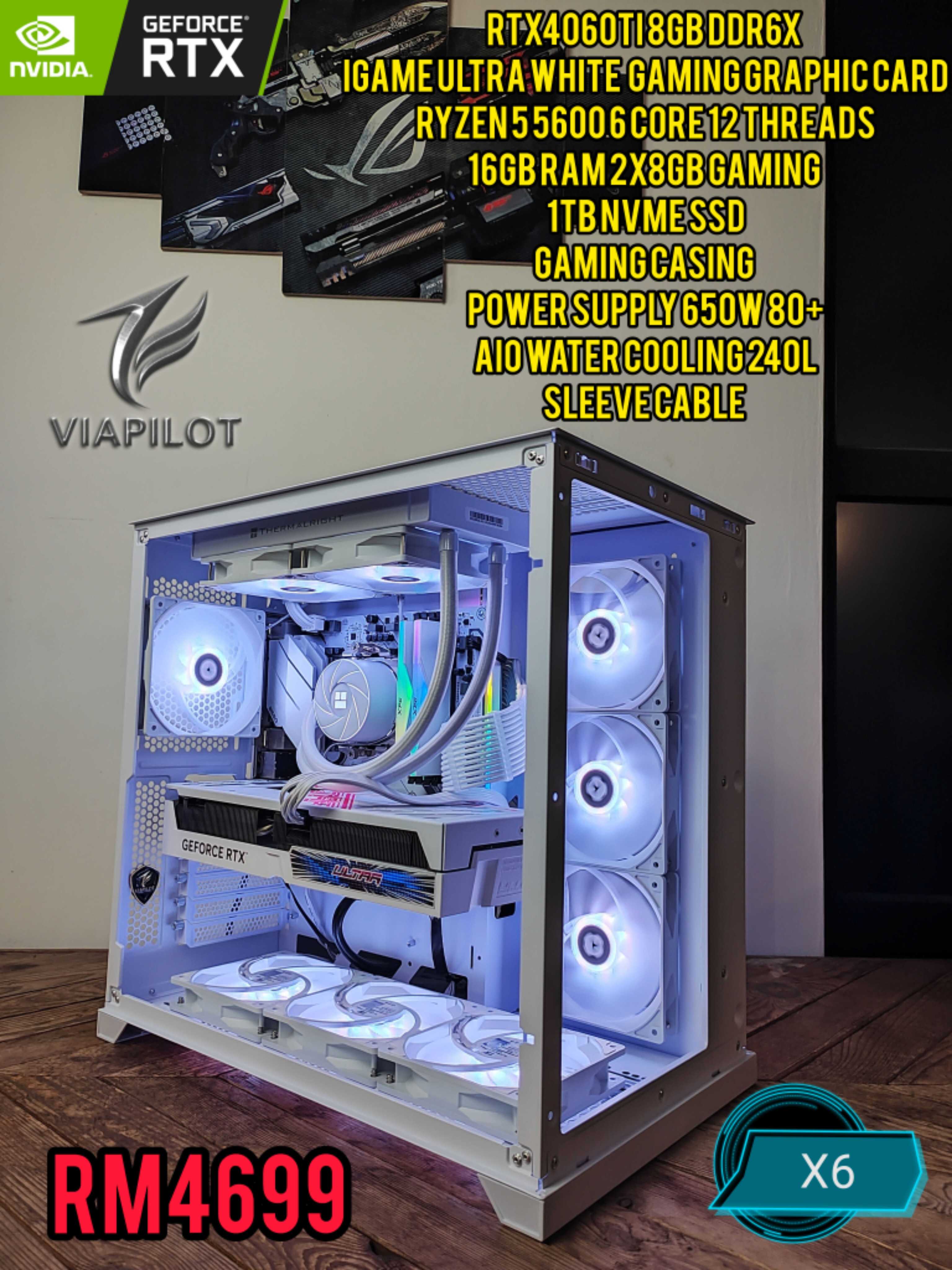 FULL SET BUDGET GAMING PC / DESKTOP / PC / READY STOCK | Shopee Malaysia