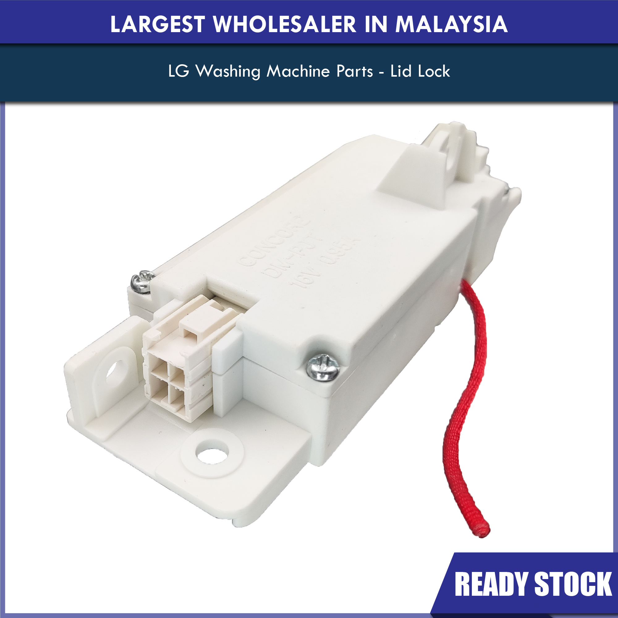 LG WF-HX200GV / WF-HX120GV / WF-HX130V / WF-HX140GV / WF-HX150V / WFT1071DD T2515SSAV Lid Lock ...