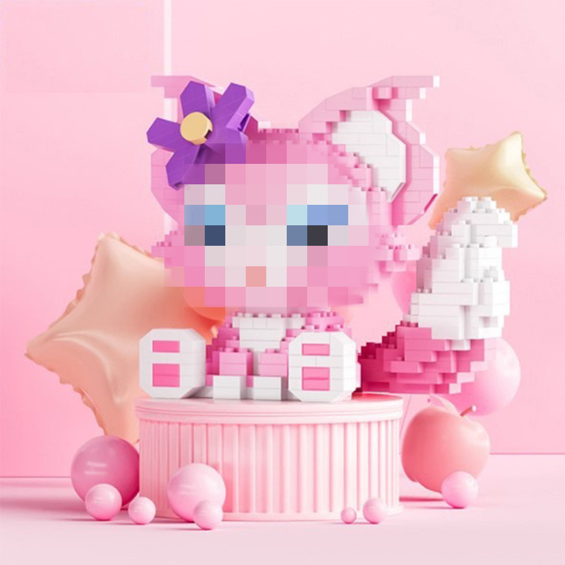 Wenbo Mini Block DIY Character Model Building Blocks Nano block Cartoon Blocks | Shopee Malaysia