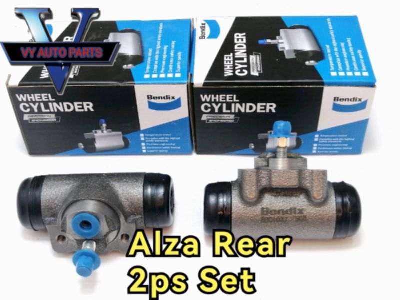 Alza 2014-2022 Brake Shoe Brake Pump set Bendix | Shopee Malaysia