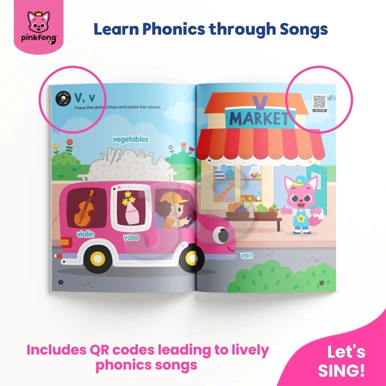 BABY SHARK FIRST WORDS ACTIVITY BOOK | PHONICS & MATHS ACTIVITY WITH ...