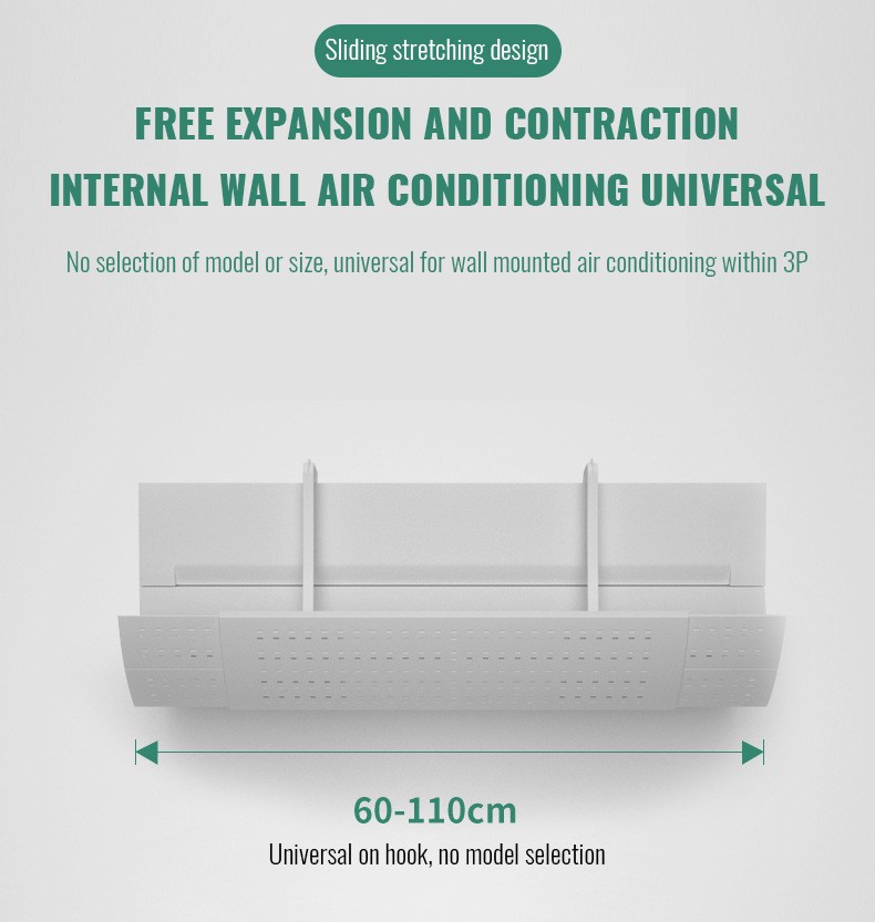 Adjustable Air Conditioner Windshield Prevent Direct Wind Air Baffle ...