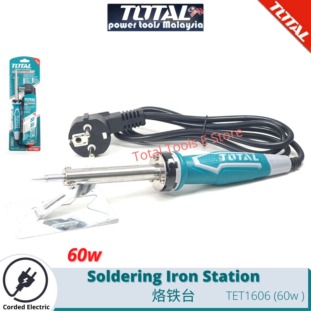 TOTAL 60w / 100w Soldering Iron Station 烙铁台 - TET1606 (60w ) TET10006 ...