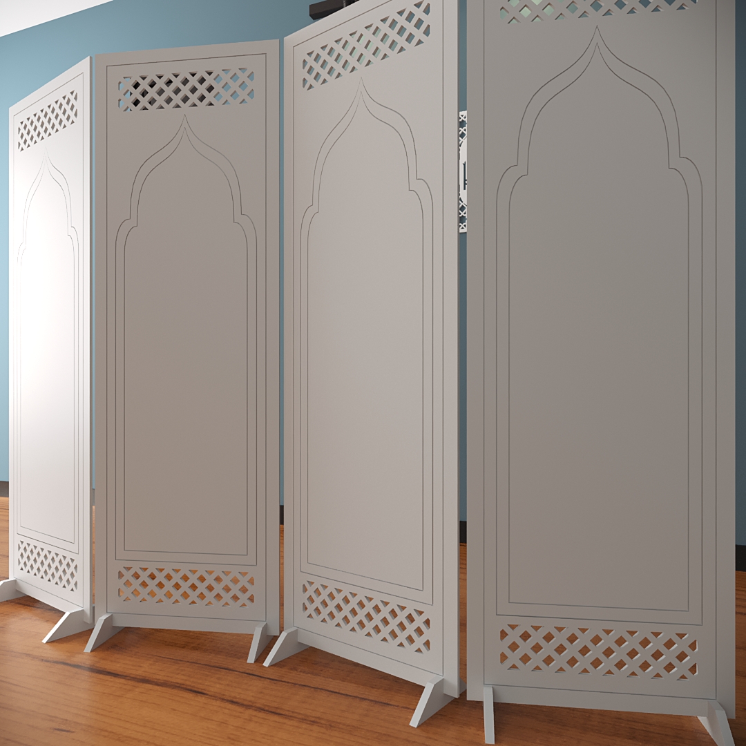 Waterproof Decoration Penghadang surau Partition Home Decor Penghadang ...