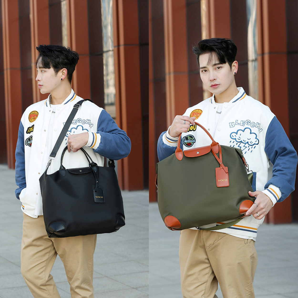Beg Travel Waterproof Duffel Bag Hand Carry Beg Balik Kampung Beg Baju ...
