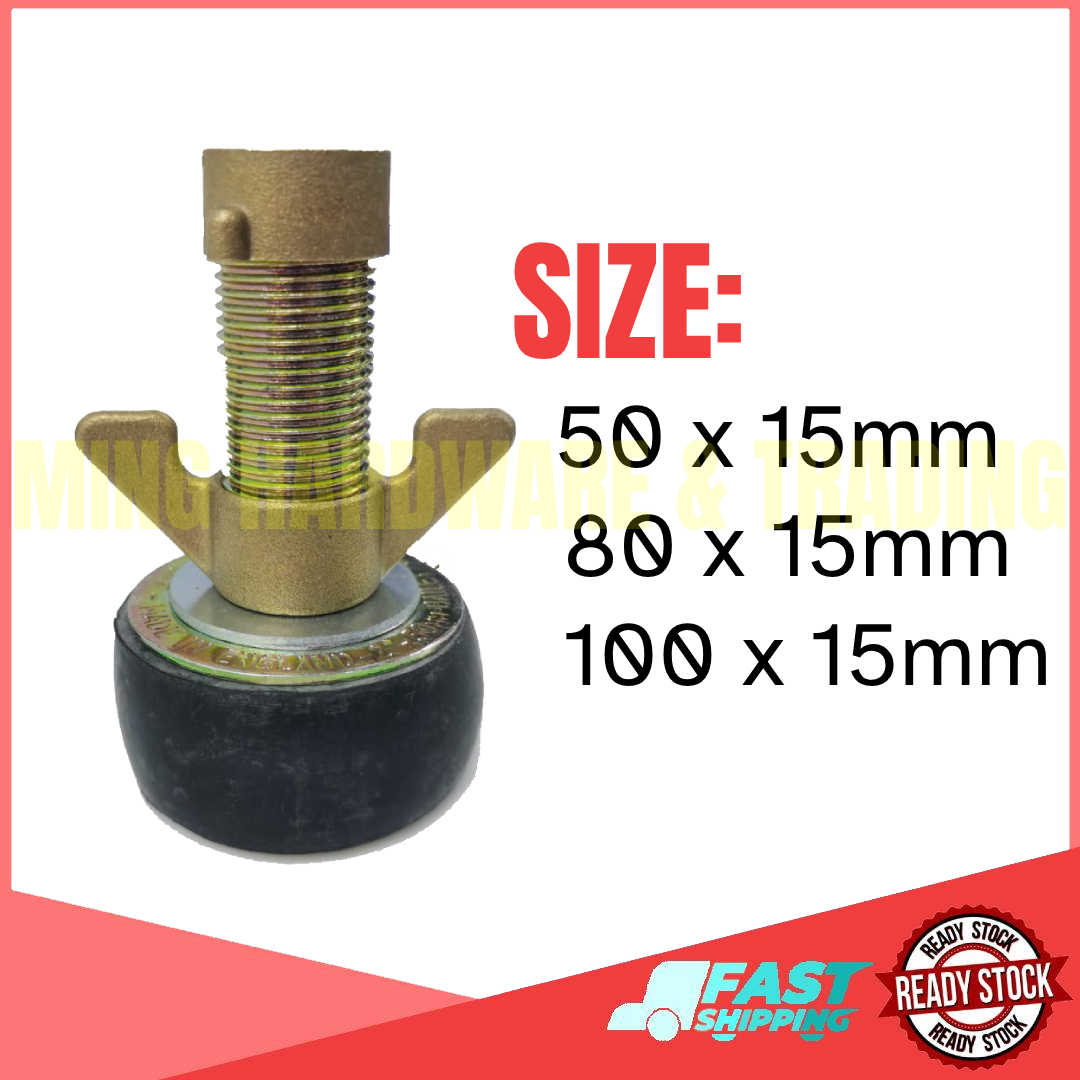 50 / 80 / 100 X 15MM HOROBIN BAILEY DRAIN TESTS PLUG (MADE IN ENGLAND ...