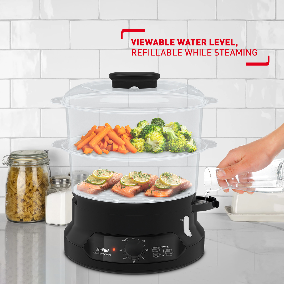 Tefal Minicompact Steamer (BPA Free) (VC1398) | Shopee Malaysia