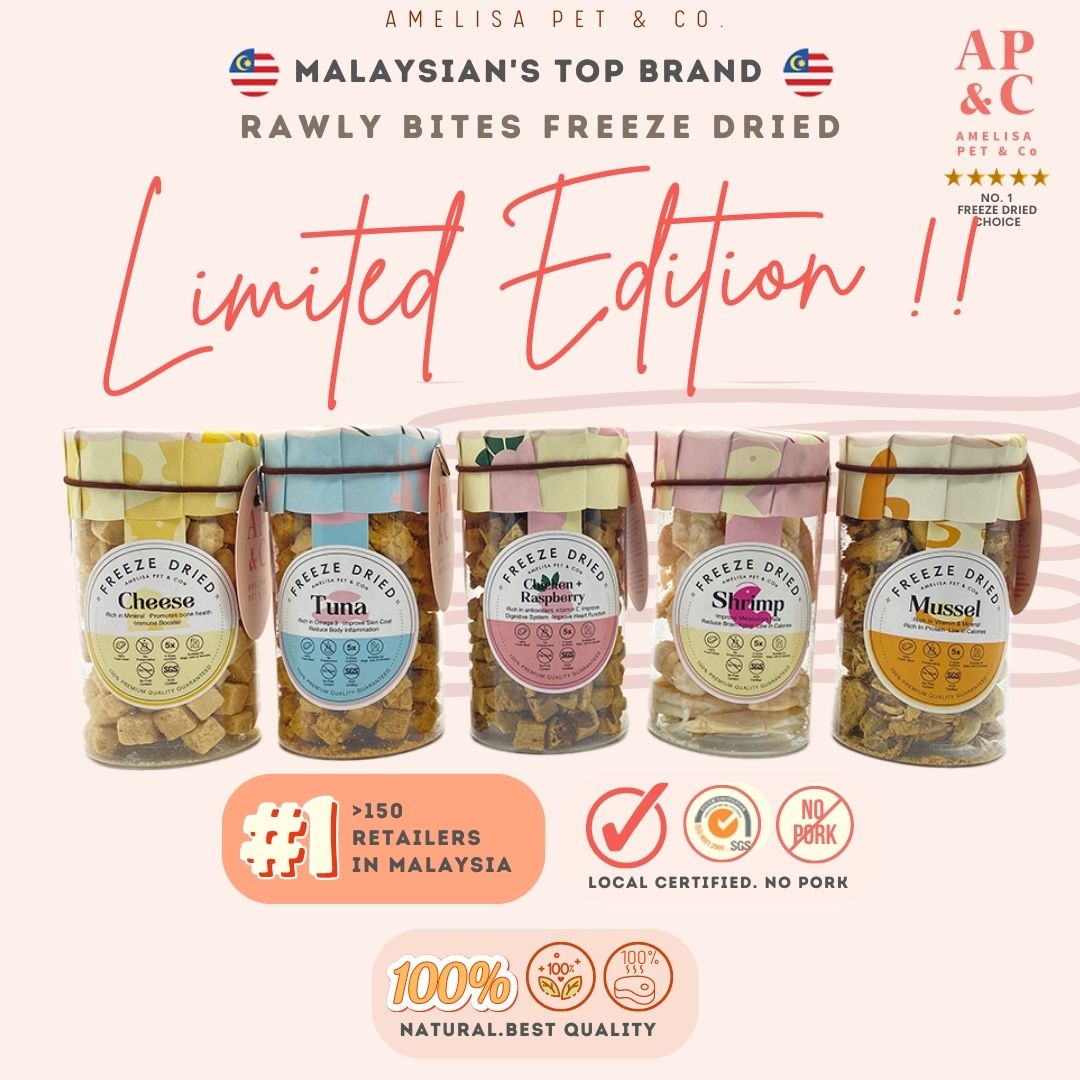 Amelisa Pet & Co Rawly Bites Freeze Dried Pet Treat Limited Edition ...