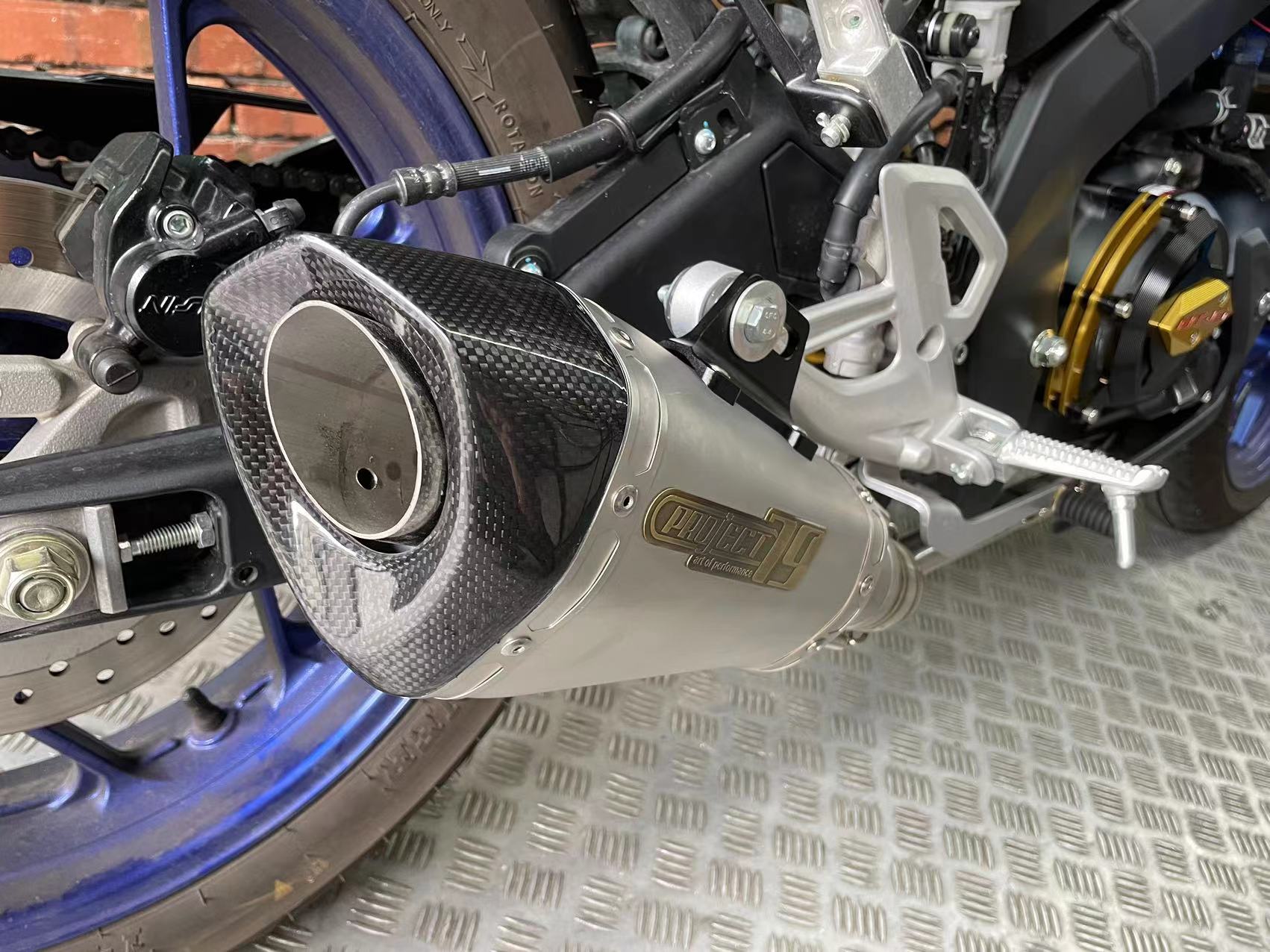 Exhaust Full System Project79 Yamaha R15 V3 YZF R15 MT15 R15M Power ...