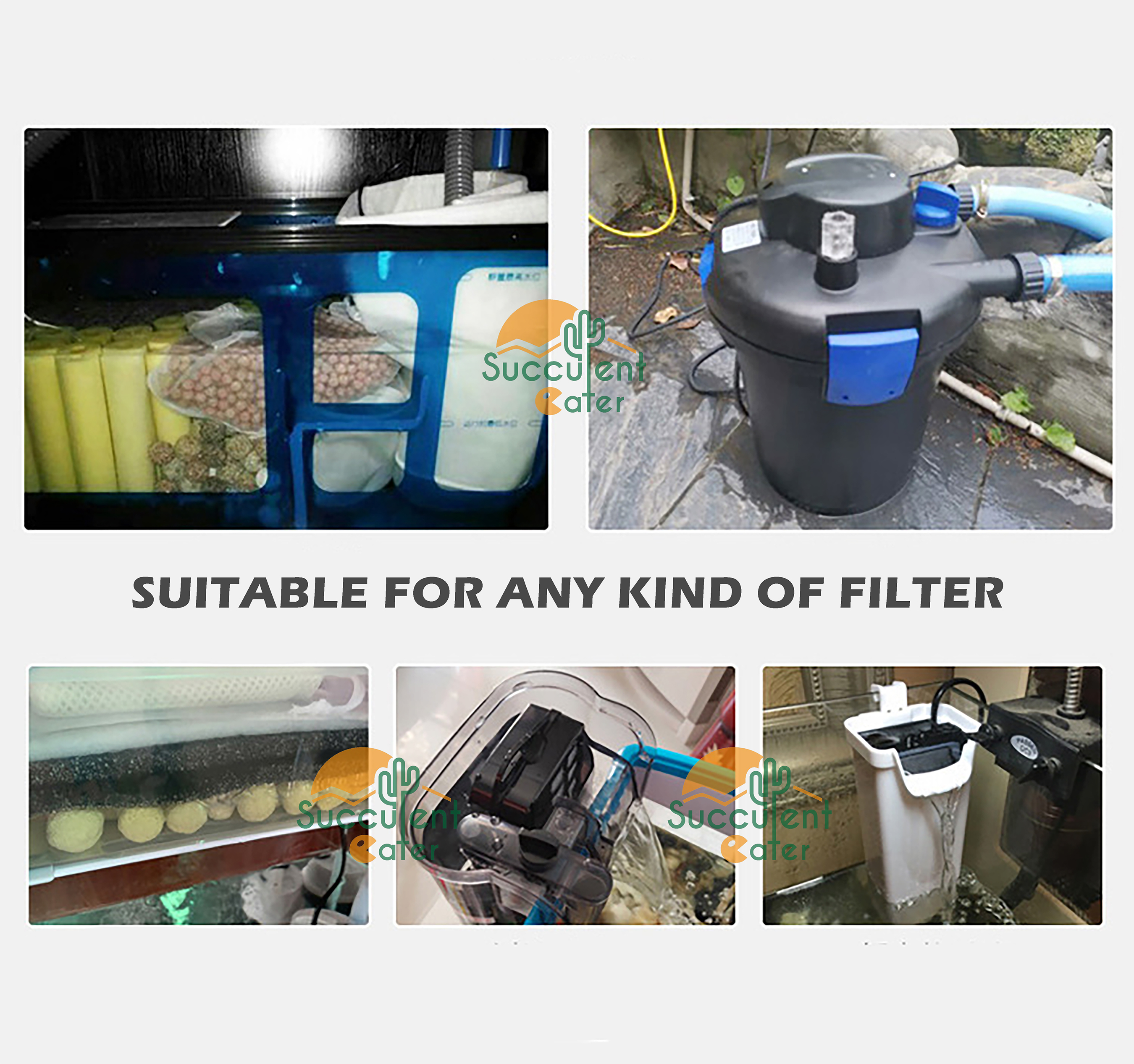 Nano Tech X Shape Bio Block Filter Media Filtration Material for ...