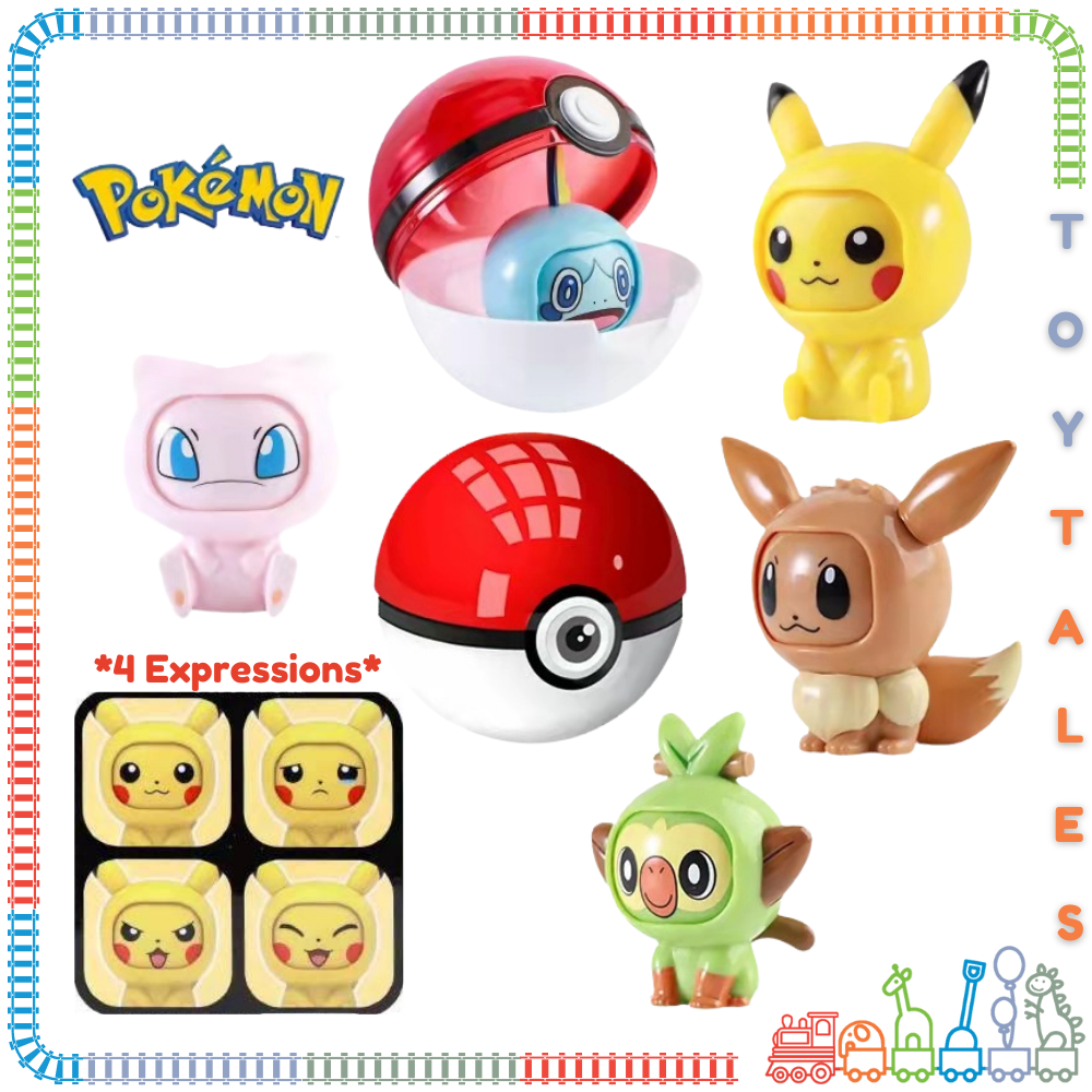 ToyTales 🍭 POKEMON Toy 🍭 Pokemon Figure Pokeball Mainan Pokemon Bola ...