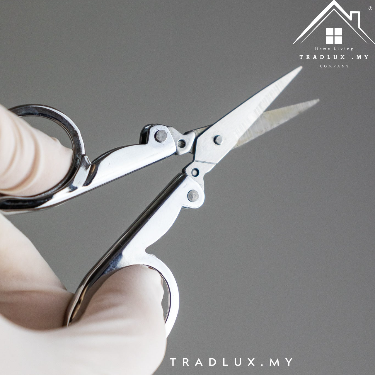 Tradlux RIMEI Mini Folding Scissors (9cm x 4.9cm) Gunting Lipat ...