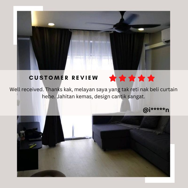 New & Soft TURKEY Sheer Curtain ♥️Hotel Preferred♥️ Langsir Putih / Day ...