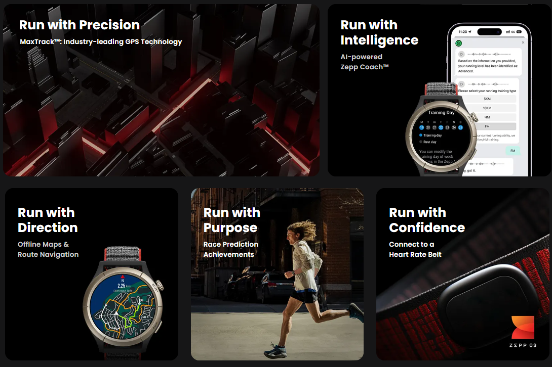 Amazfit Cheetah Pro Smartwatch | 1 Year Official Amazfit Malaysia ...