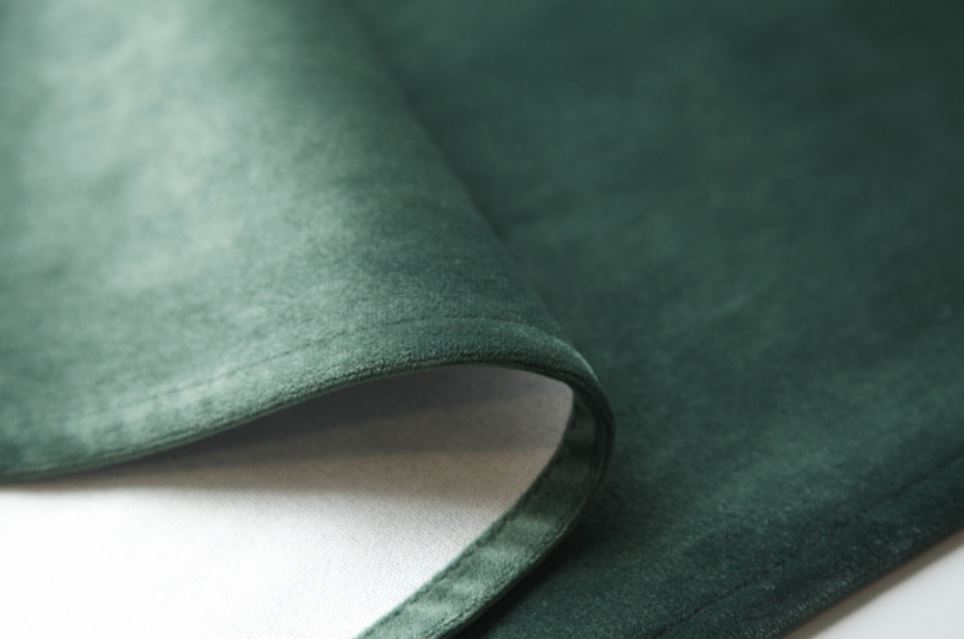 Table Runner Plain Velvet Premium Modern Muji Minimalist Alas Meja ...