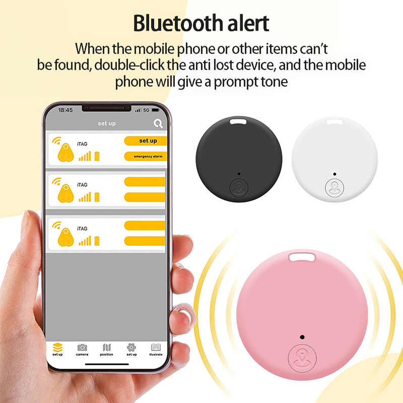 Smart Mini Anti Lost Alarm Bluetooth Shutter Tracker Device Anti-theft ...
