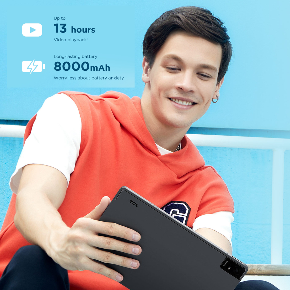 TCL TAB 11 4G LTE Tablet |11" 2K Display |4GB RAM + 128GB ROM |8000mAh Battery |Eye Comfort ...