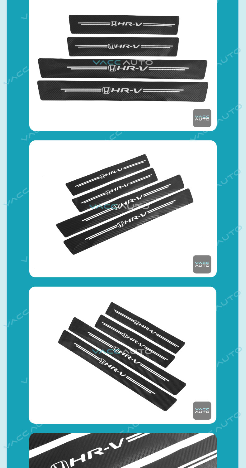 Honda HRV HR-V 2022 - 2025 Door Step Sticker Protector Fit Vacc Auto ...