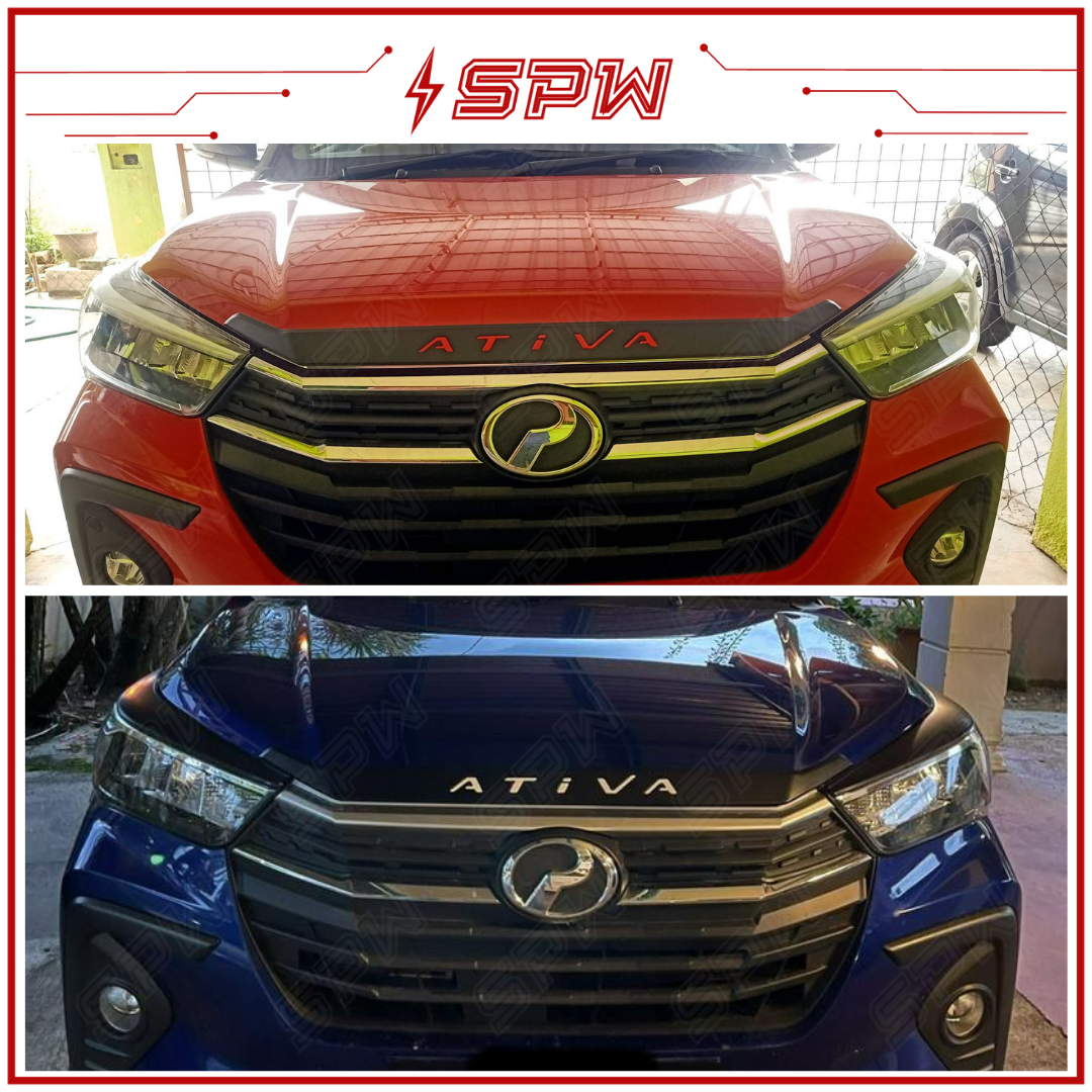 Perodua Ativa (2019-2025) Front Bonnet Guard Front Trunk Protection Lip ...