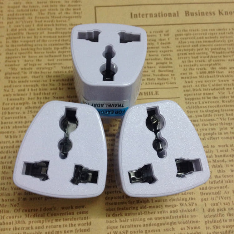 SayYes 2 Pin / 3 Pin Conversion Plug Universal Adapter British Socket ...