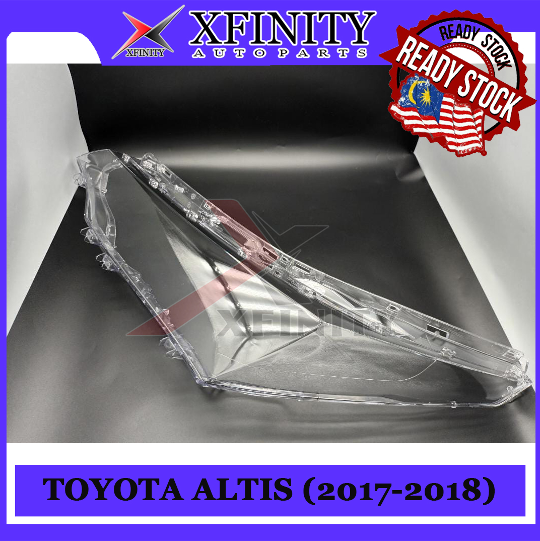 TOYOTA ALTIS 17 18 HEADLAMP COVER / HEADLIGHT COVER / HEADLAMP LENS ...