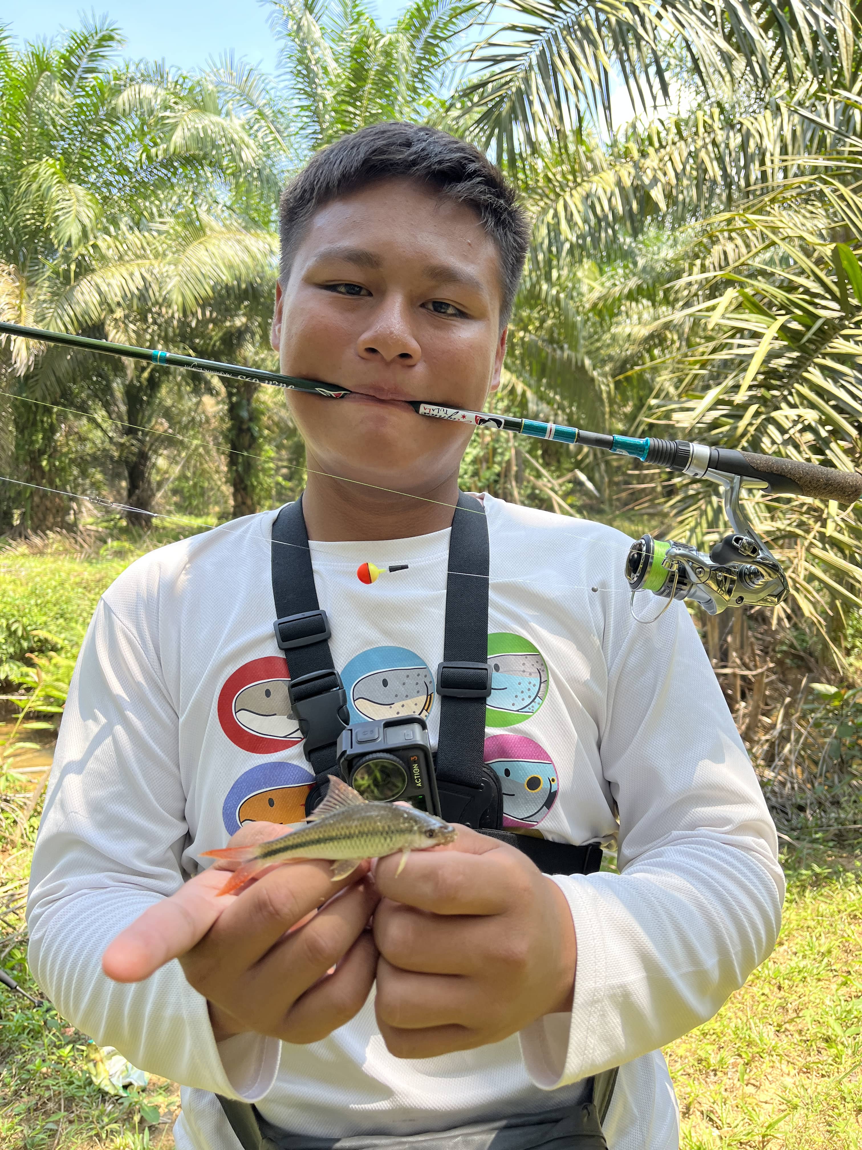 Tanago Micro Fishing Hook Neo Carbon KAWA AKITA KITSUNE (Mata Kail ...