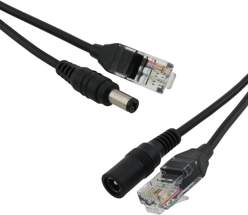 1 SET 12V Power Over Ethernet Passive POE Adapter Cable Splitter ...