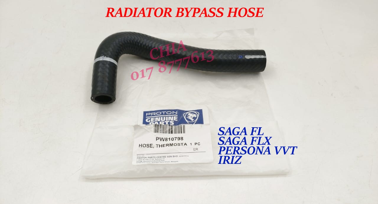 HOSE RADIATOR BYPASS HOSE RADIATOR HOSE WATER BYPASS HOSE PROTON SAGA ...