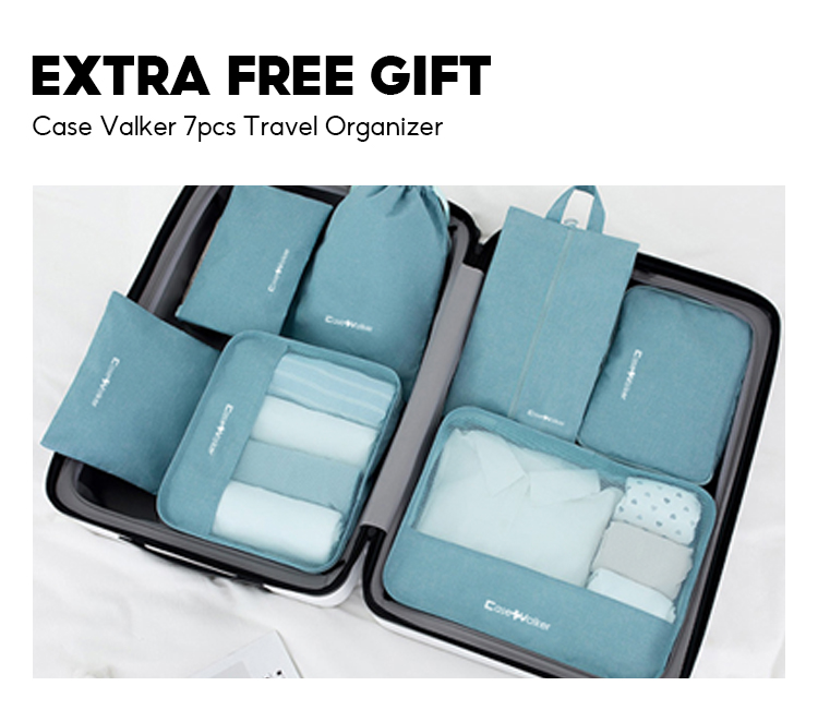 Case Valker Morpho Aluminum Frame Suitcase Luggage (20") Beg Bagasi ...