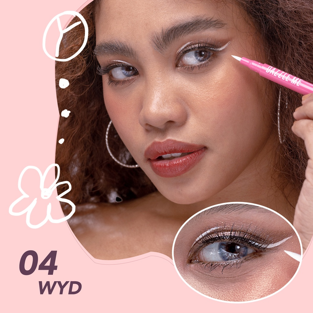 [LOCAL SHIPMENT] DAZZLE ME Color-Chic Liquid Eyeliner Colour Eyeliner ...