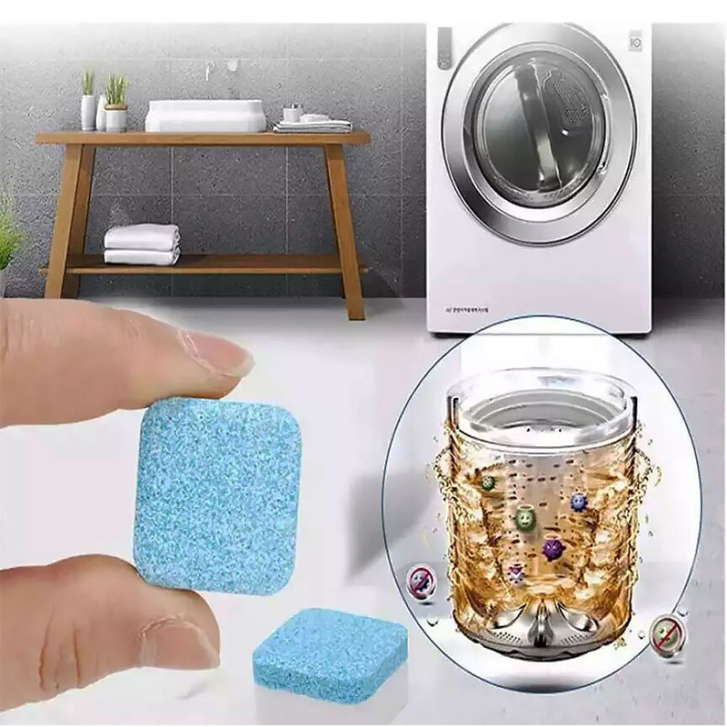 𝗗𝗜𝗥𝗧 𝗞𝗜𝗟𝗟𝗘𝗥 》Mini Washing Machine Tank Cleaning Tablet Deep Descaler ...