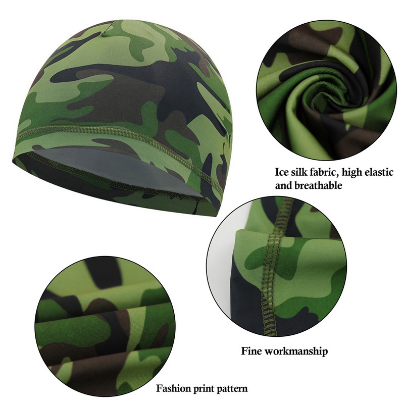 𝗤𝗨𝗜𝗖𝗞 𝗗𝗥𝗬𝗜𝗡𝗚 》Helmet Inner Liner Head Cover Sweat Absorb Cool Skull ...