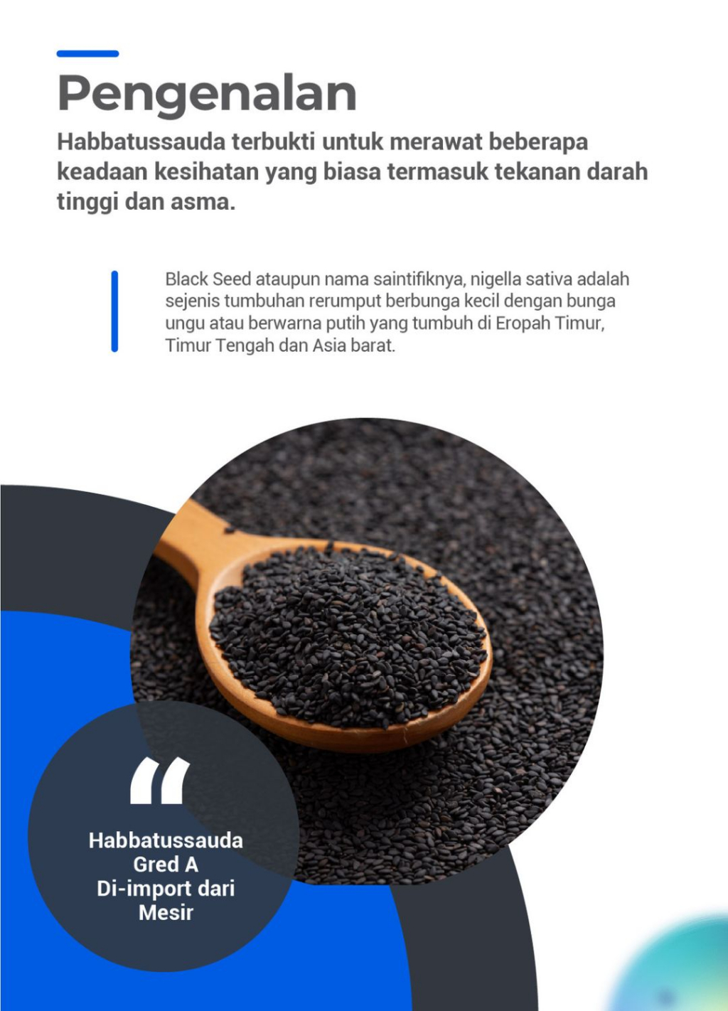 Kapsul Habbatus Sauda Mexblue by Magic Blue Lulus KKM Black Seed ...
