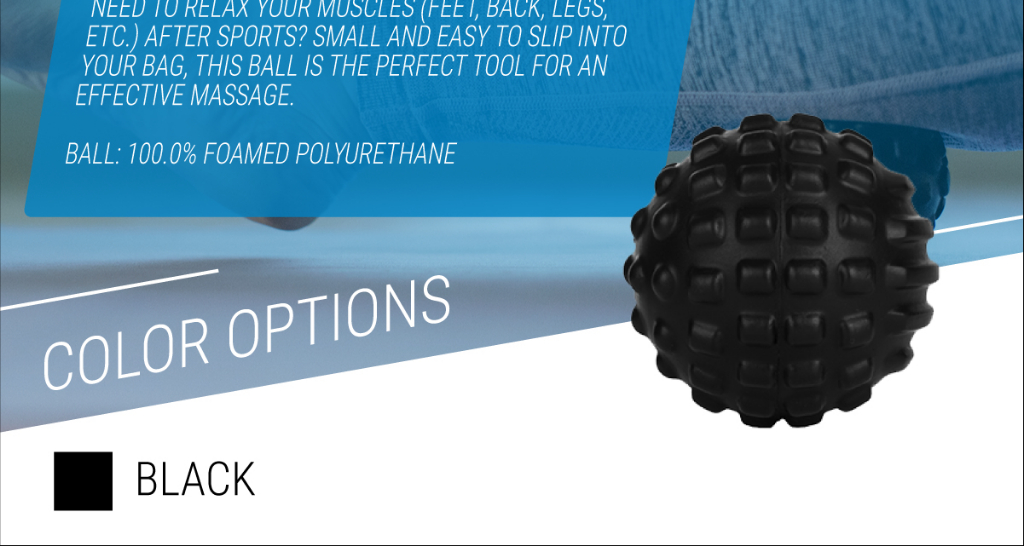 Decathlon Aptonia Fitness Massage Ball Compact Design | Shopee Malaysia