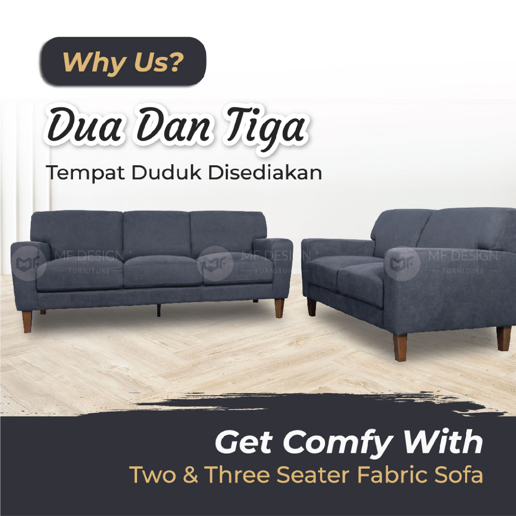 [FREE INSTALLATION] MF DESIGN FLEX 2+3 SEATER SOFA SET 1 Seater/2 ...