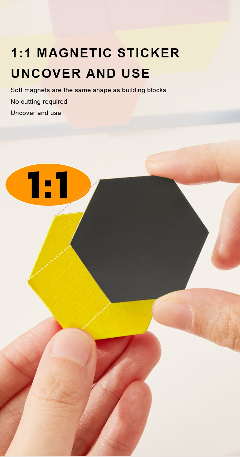 Mideer Magnetic Pattern Blocks with Whiteboard (250 Pcs) | Shopee Malaysia
