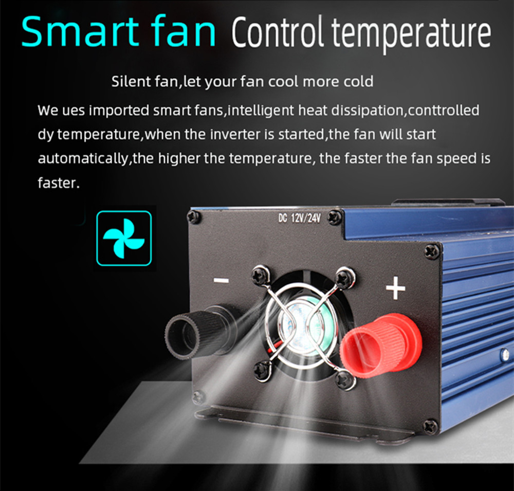 JOYUHON 12000W/6000W Power Inverter Solar inverter Converter DC12V/24V ...