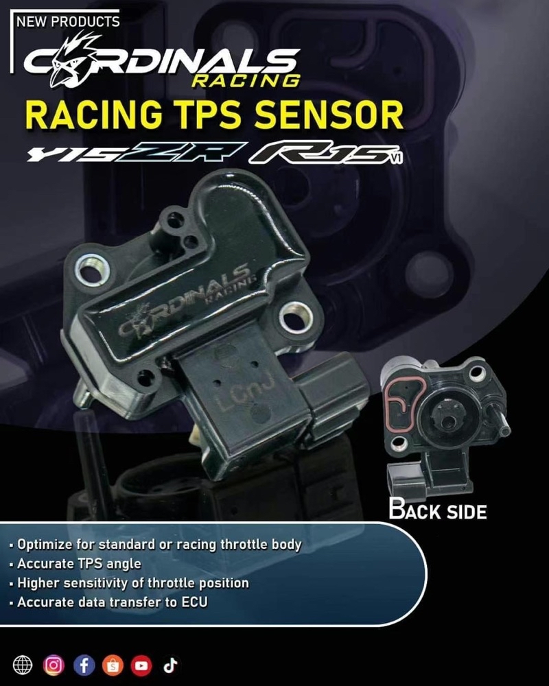 CARDINALS RACING TPS SENSOR Y15ZR / R15 100% HIGH QUALITY ORIGINAL ...