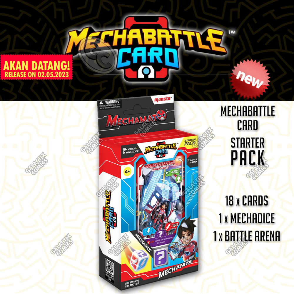 Mechamato MechaBattle Card - Starter Pack | Shopee Malaysia
