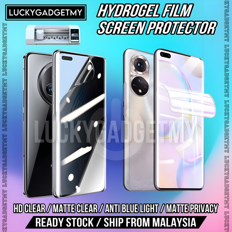 HNR X9C X9B X9A X9 X8A X8 Hydrogel Screen Protector Matte Privacy Anti ...