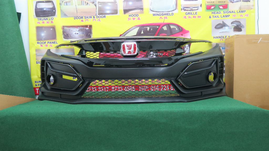 HONDA CIVIC TBA/TEA/FK7/FK8 TYPE R 2020 FACELIFT BUMPER CONVERSION ...