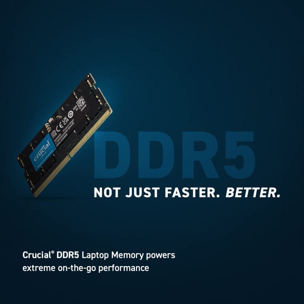Crucial DDR5 Laptop RAM 4800Mhz / 5200Mhz /5600Mhz SODIMM Notebook ...