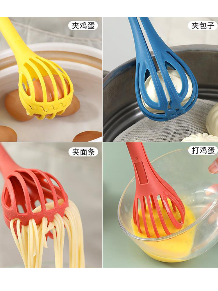 2 in 1 Manual Food Clip Egg Beater Hand Mixer Cake Maker Baking Tools ...