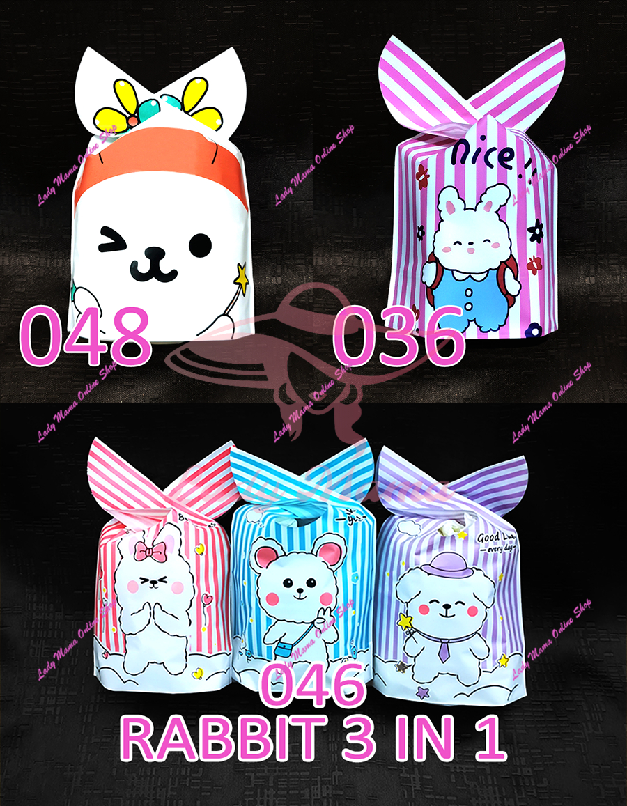 New Product | Rabbit & Character Series Gift Bags Gula Jajan Packaging ...