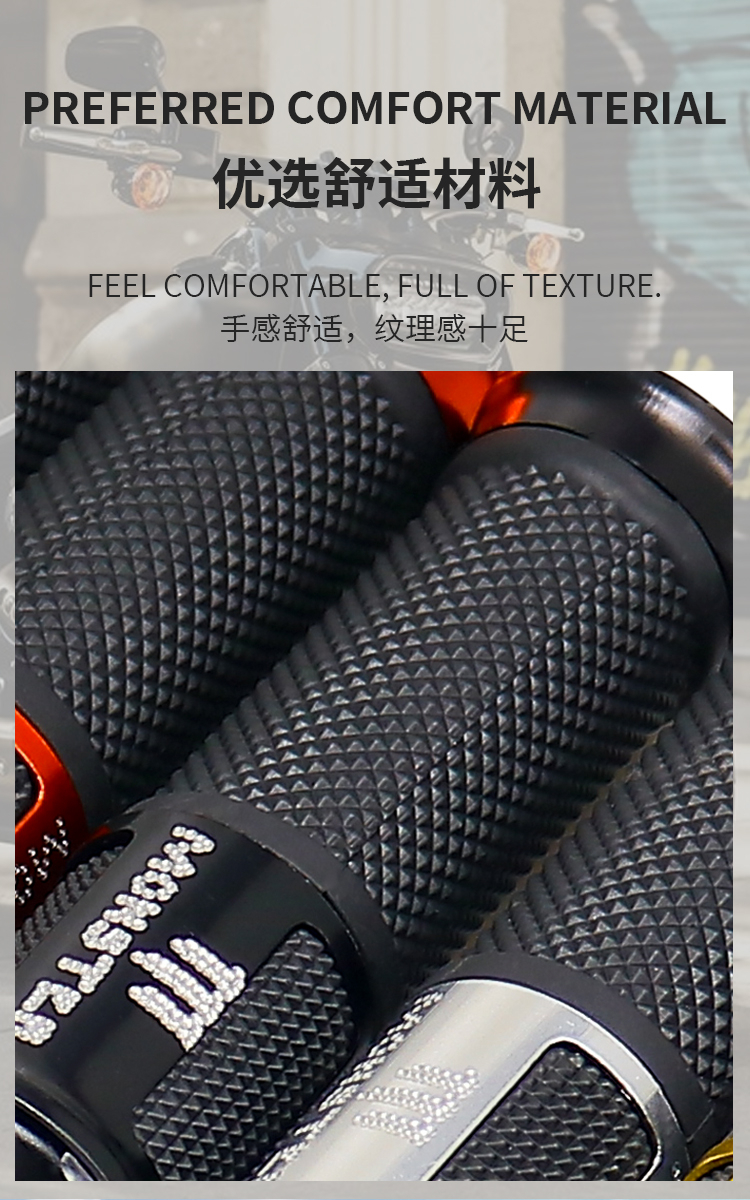 Monster Handle Grip Throttle Grip Pipe Universal YAMAHA HONDA SYM ...