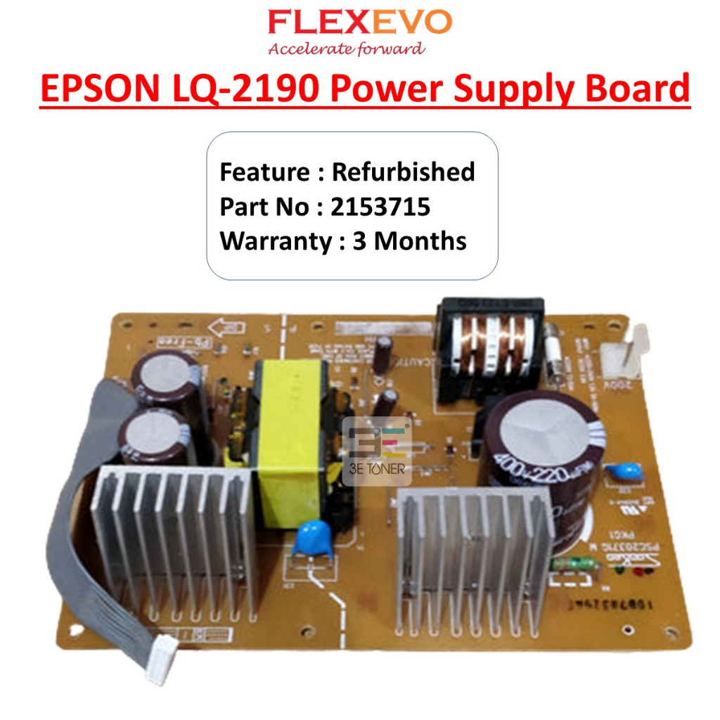 Refurbished Epson LQ2190 LQ-2190 Power Supply Power Board Part Number ...