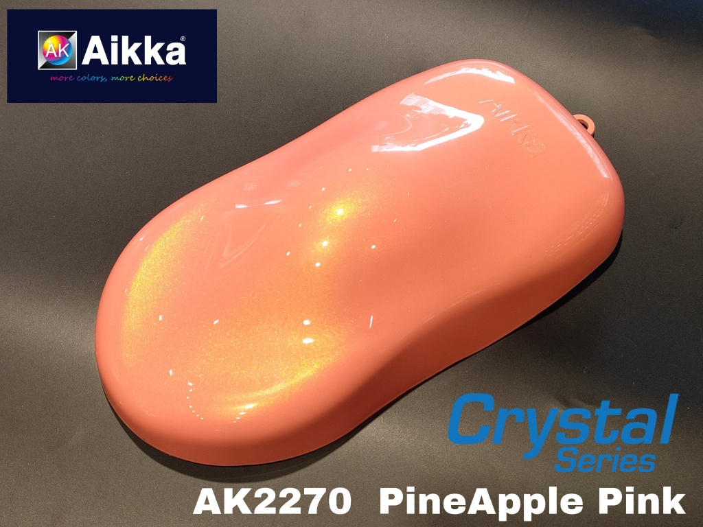 2K Paint 【 AIKKA AK2270 Pineapple Pink 】 CRYSTAL SERIES Color Car Motor ...