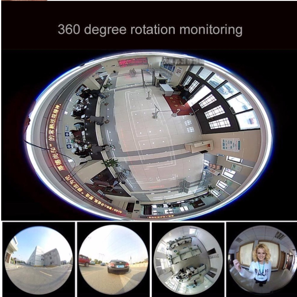 V380 PRO 3MP 1536x1536 High Resolution VR 360 Degree Panoramic Fisheye ...