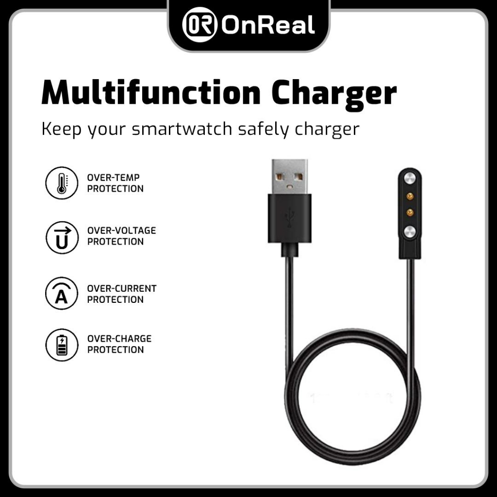 OnReal Microwear L8/L9/L11/ L16/ L13 / L19 Charger Smart Watch Charger ...
